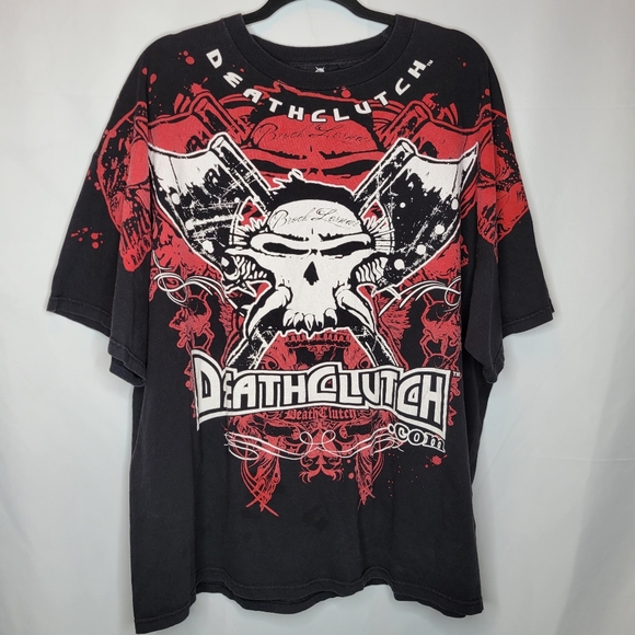 death clutch vintage tee shirt size XXL - munimoro.gob.pe